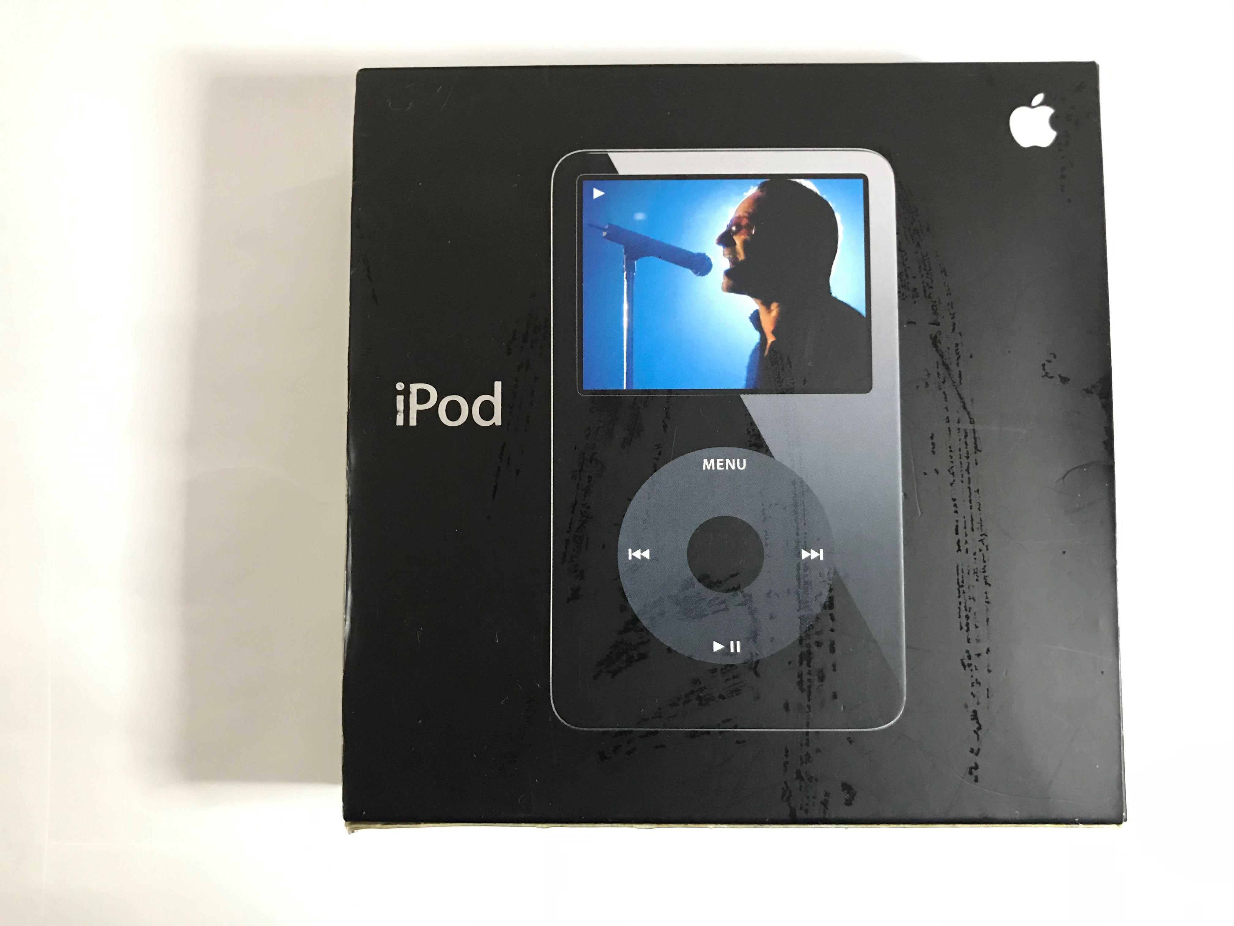 iPod Collector’s Classic U2 Edition 30Gb. New sealed (PA149LL/A), Audio ...