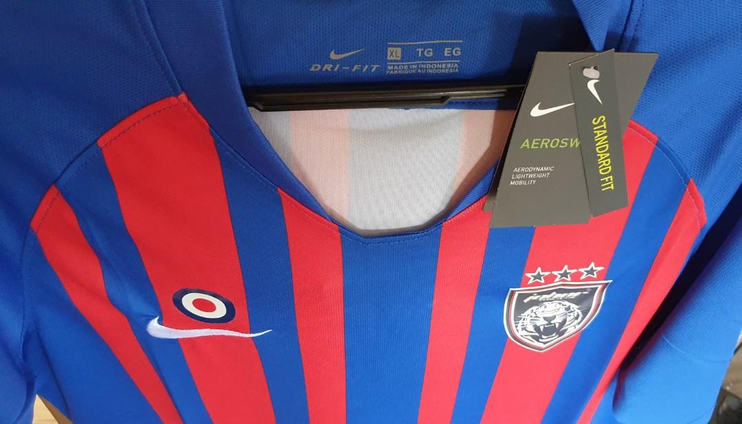 JDT HOME JERSEY 2020 PLAYER ISSUE (RARE), Men's Fashion, Activewear on ...
