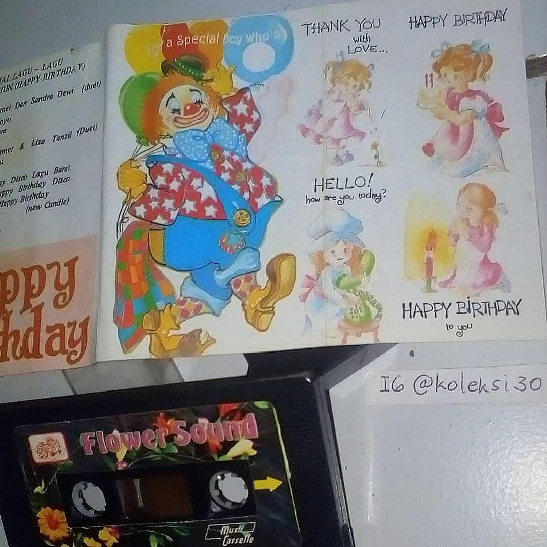 Kaset ulang tahun jadul 80an, Musik & Media, CD, DVD & Lainnya di Carousell