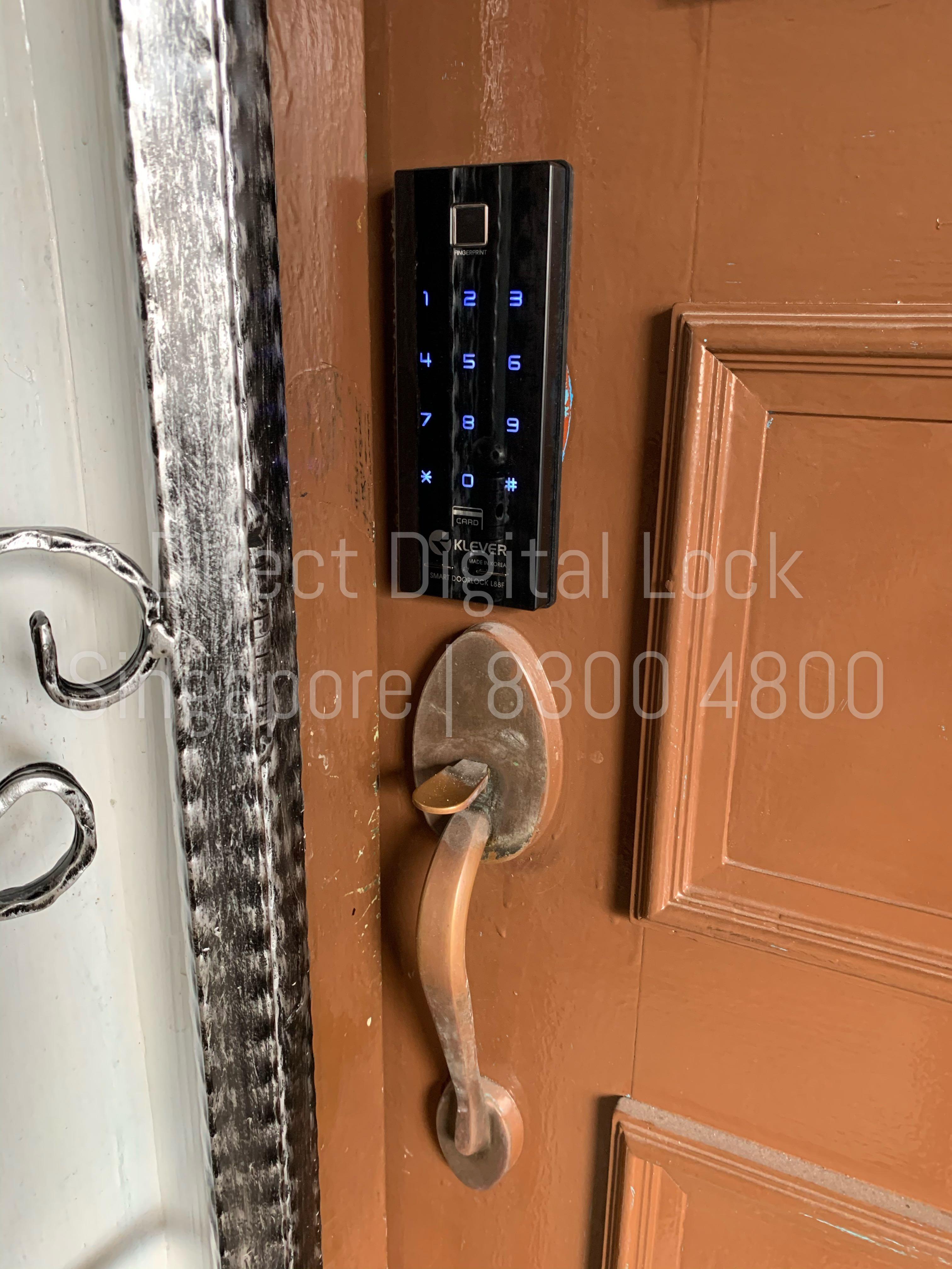 🔥🇸🇬 Locpro H100F (4 Way Digital Door Lock), Furniture & Home Living ...
