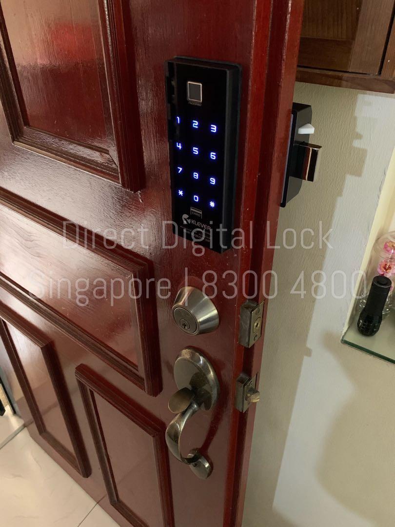 🔥🇸🇬 Locpro H100F (4 Way Digital Door Lock), Furniture & Home Living ...