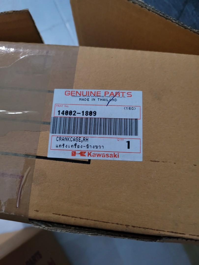 KR ZX 150 Engine casing Right, Motorcycles, Motorcycle Accessories on ...