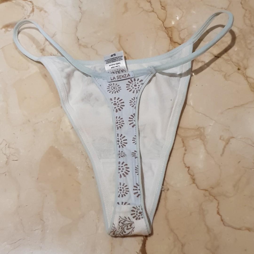 La Senza Bikini thongs g-string, Fesyen Wanita, Pakaian Wanita, Bawahan ...