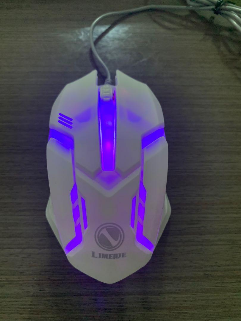 Limeide Gaming keyboard with game mouse set, Computers & Tech, Parts ...