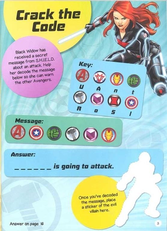Marvel Avengers - Sticker Play | Sticker Book | Activity Book, Hobbies ...