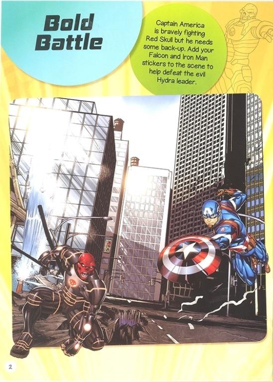 Marvel Avengers - Sticker Play | Sticker Book | Activity Book, Hobbies ...