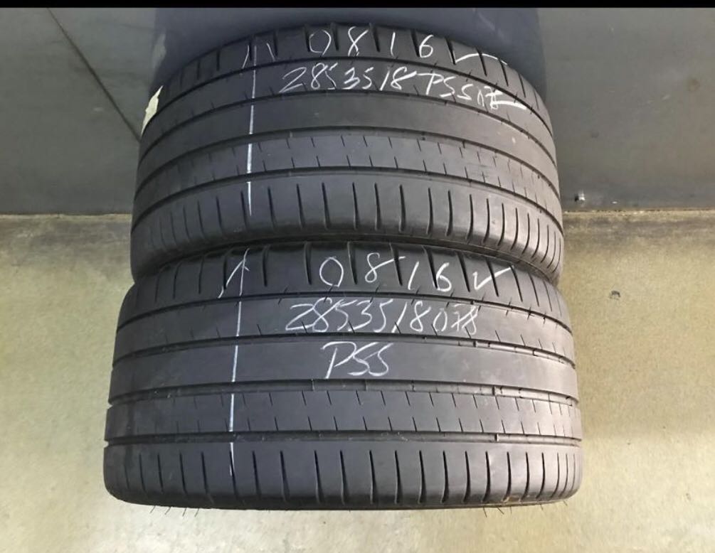 Michelin pilot Super sports 285/35/18, Car Accessories, Tyres & Rims on ...