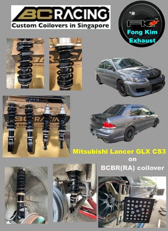 Mitsubishi Lancer GLX CS3 on BCBR coilover, Car Accessories ...