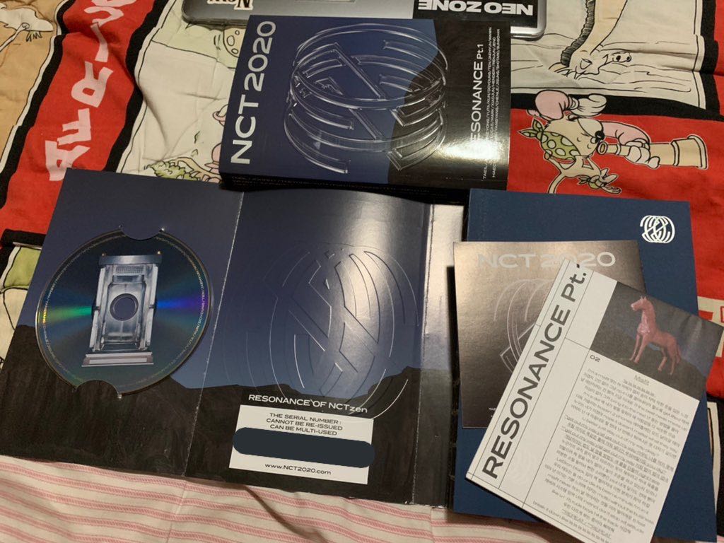 NCT 2020 Resonance Past Ver Unsealed, Hobbies & Toys, Memorabilia ...