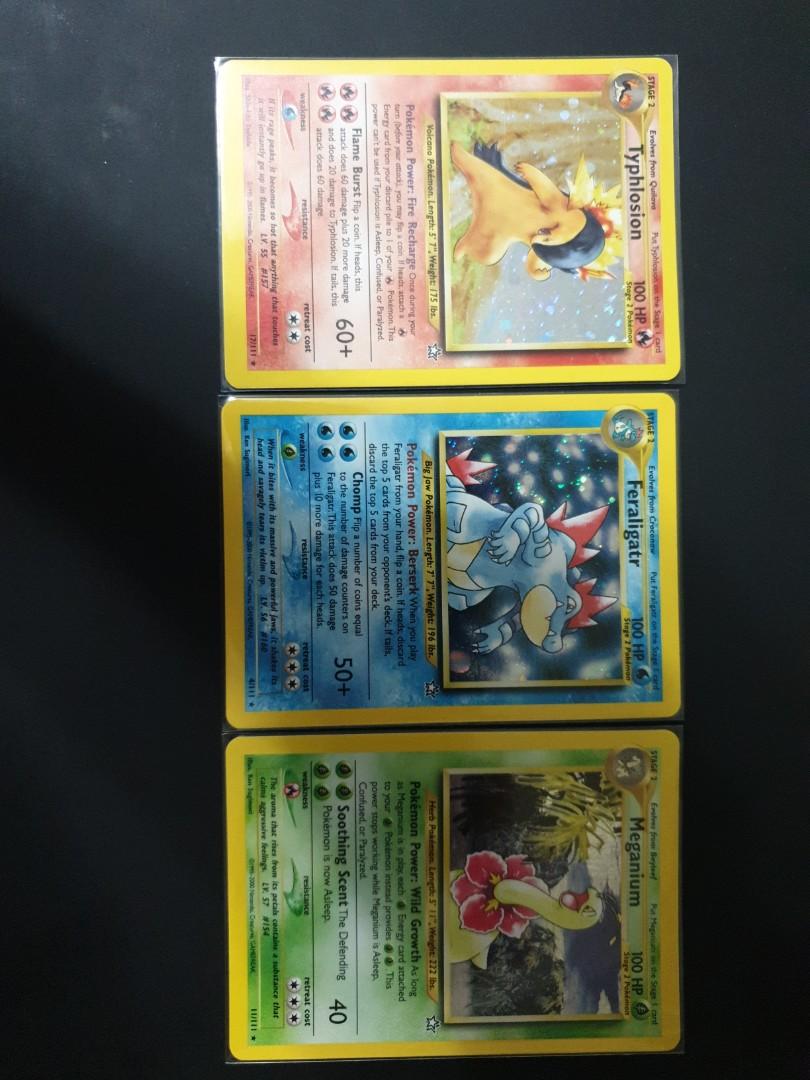 Neo Genesis Starter Set Pokemon Cards, Hobbies & Toys, Toys & Games on ...