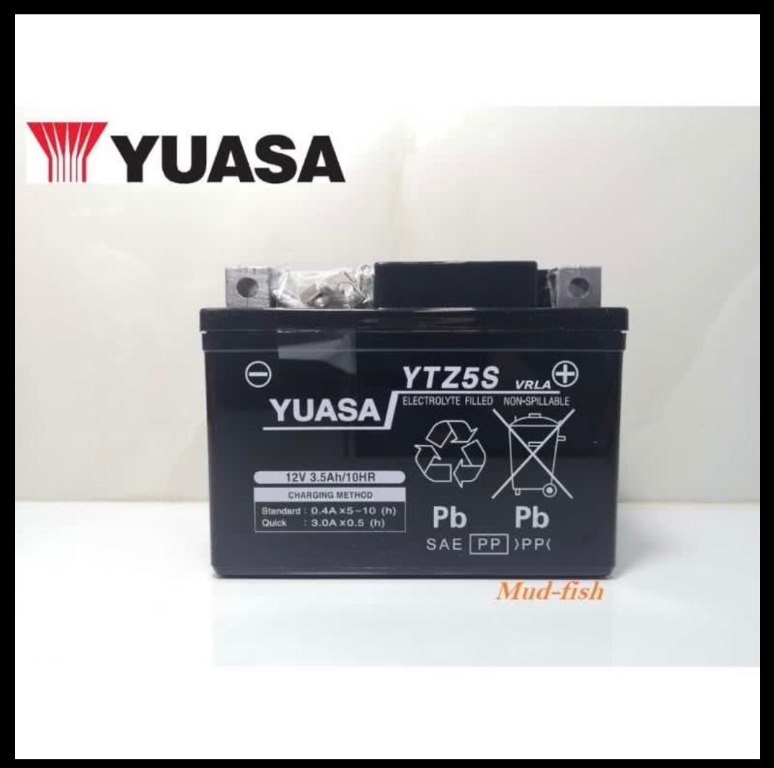 NEW Yuasa YTZ5S Battery, Motorcycles, Motorcycle Accessories on Carousell