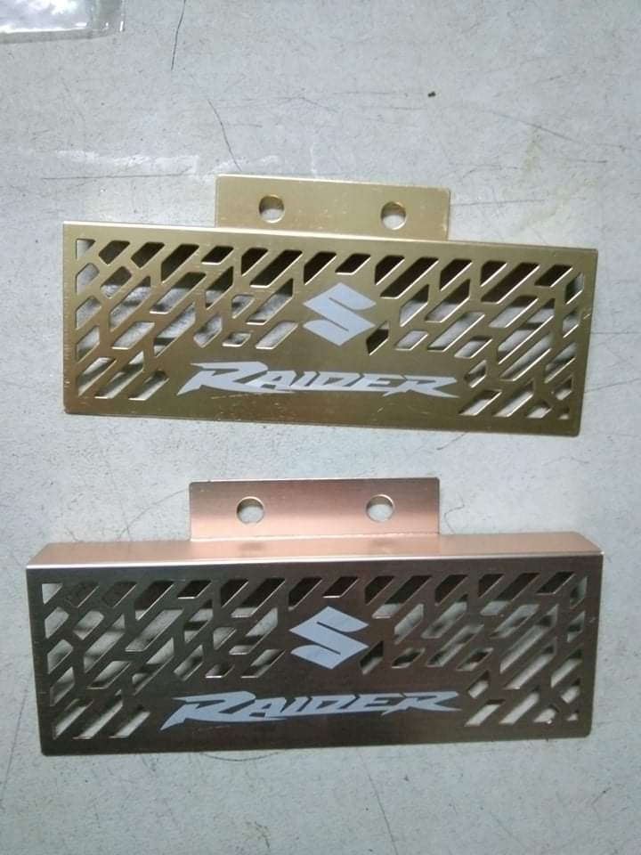 Raidiator cover for Raider 150 Carb, Looking For on Carousell