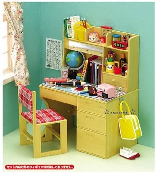 Rement Miniature Study table, Hobbies & Toys, Toys & Games on Carousell