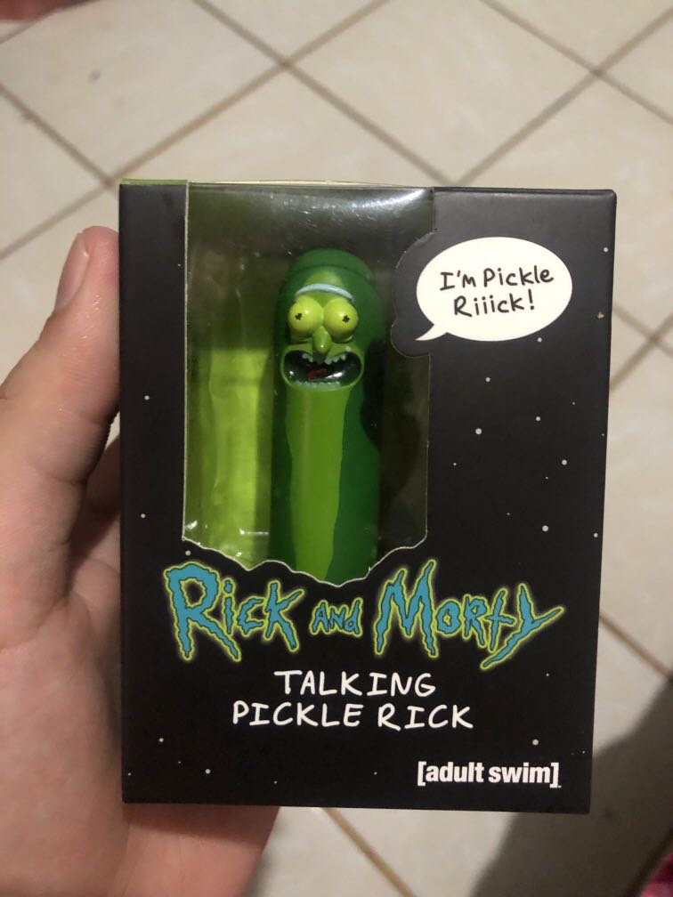 Rick and morty Monopoly and talking pickle rick, Hobbies & Toys, Toys ...