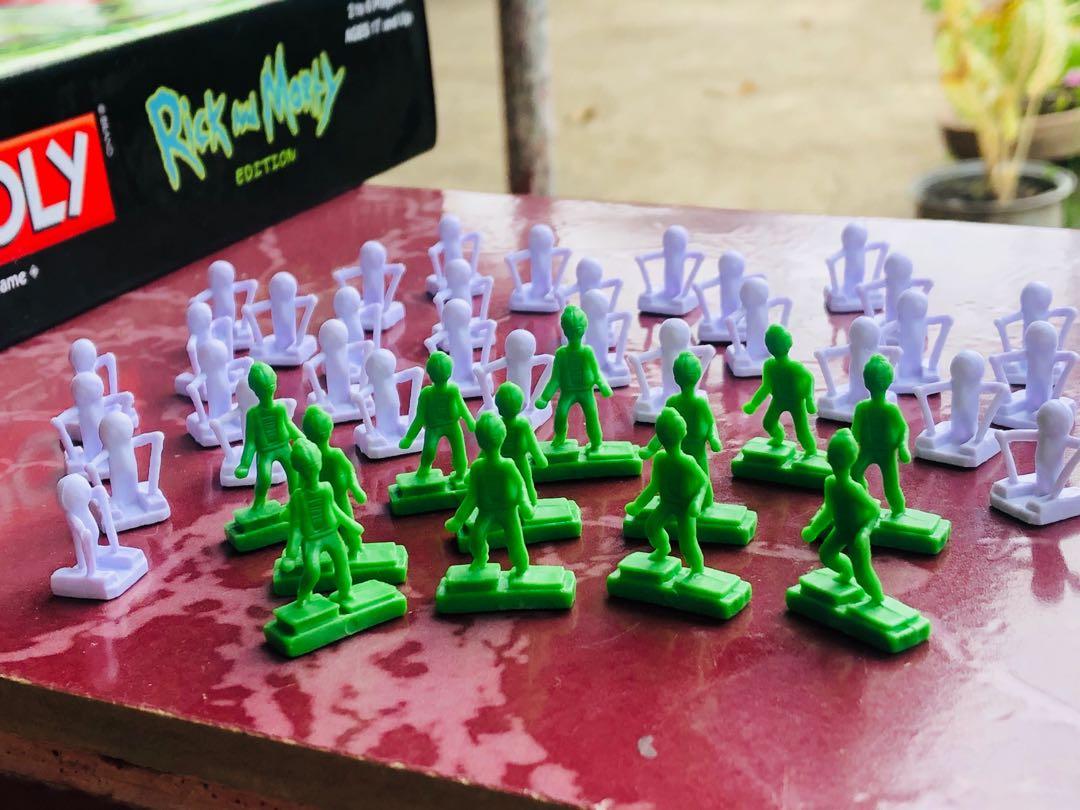 Rick and morty Monopoly and talking pickle rick, Hobbies & Toys, Toys ...