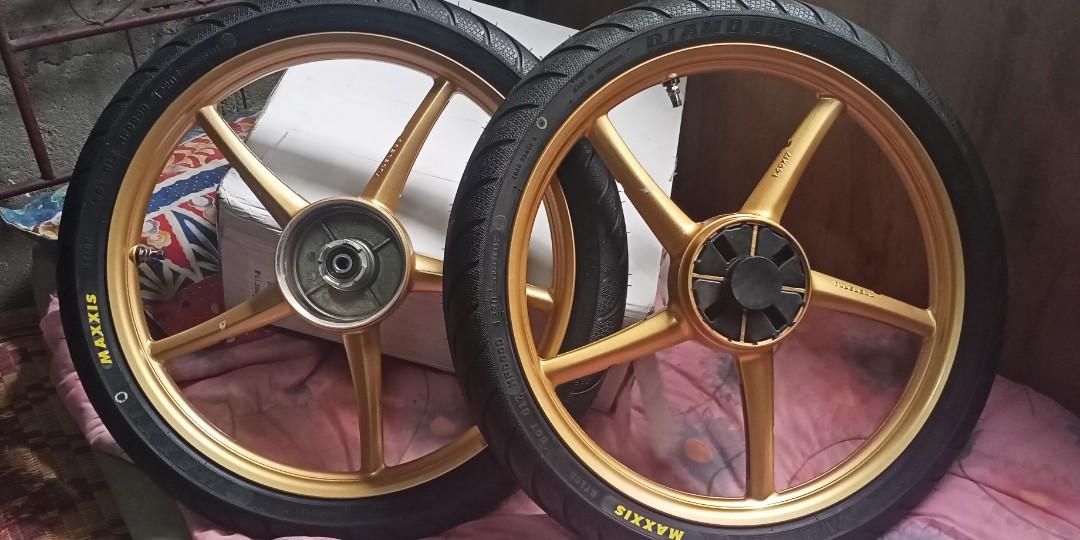 Rim sp522 Enkei gold, Auto Accessories on Carousell