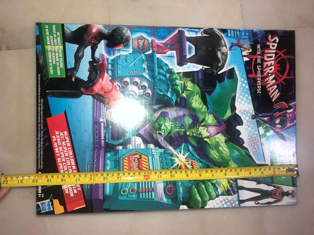 Huge Spiderman Super Collider Playset 50cm Into the Spiderverse Set ...