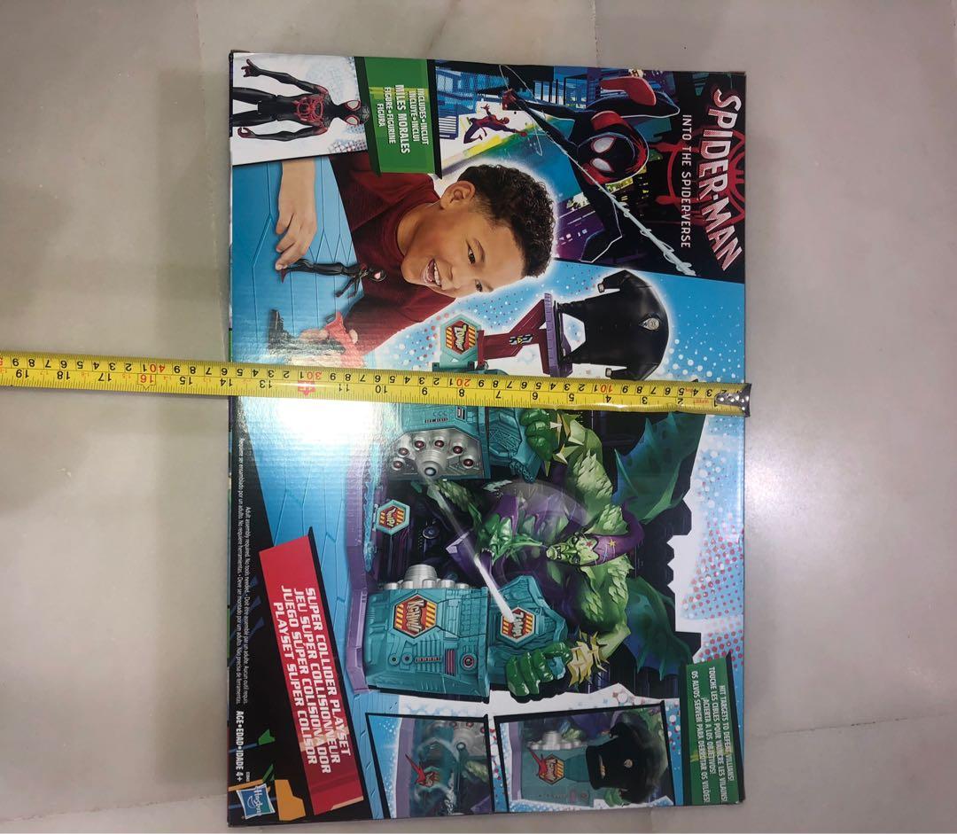 Huge Spiderman Super Collider Playset 50cm Into the Spiderverse Set ...