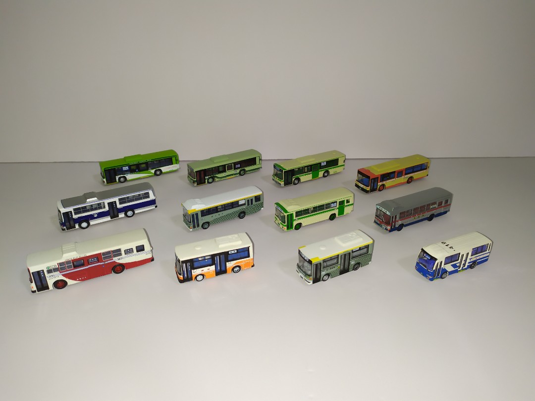 Tomytec Tomix Bus Collection 1/150 N-gauge N Scale, Hobbies & Toys ...