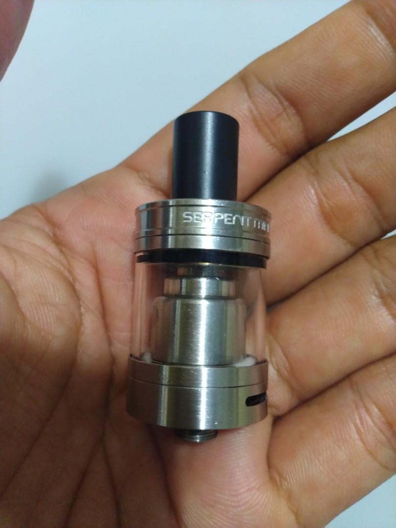 Vape emoji + RTA serpent mini uk.22mm, Elektronik, Lainnya di Carousell