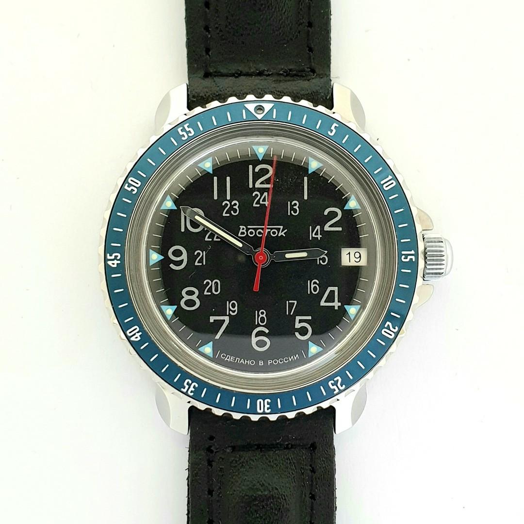 Vostok (Boctok) Komandirskie Mechanical Watch Military Field watch with ...