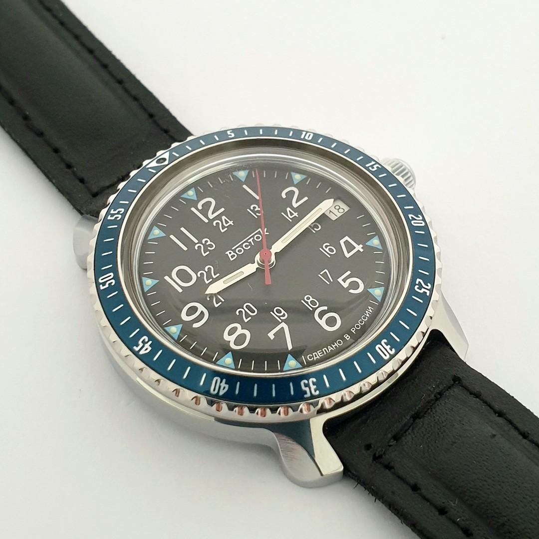 Vostok (Boctok) Komandirskie Mechanical Watch Military Field watch with ...