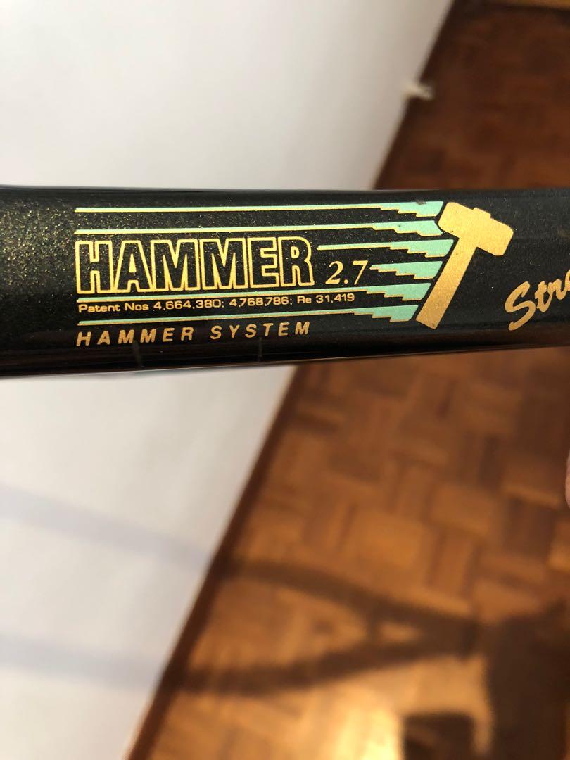 Wilson 2.7 Hammer System Dual Taper Beam OS 110”, Sports, Sports ...