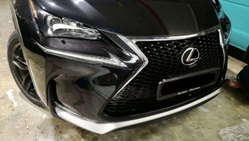 Aftermarket Conversion for Lexus NX 2013-2017 to F-Sports Grille w ...