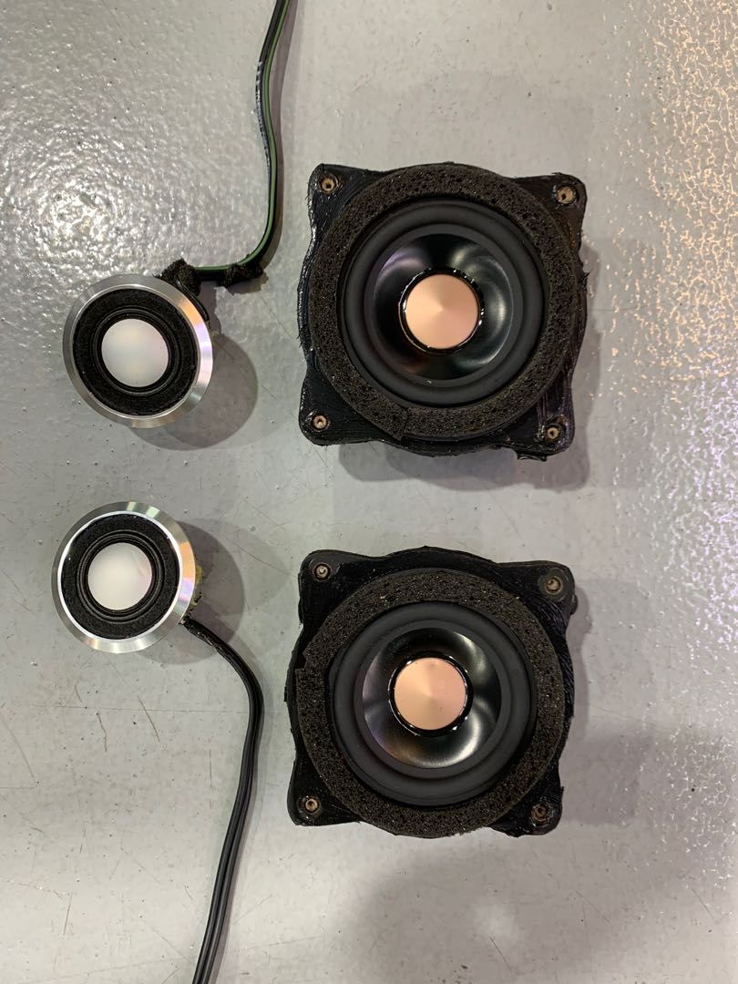 audible physics nz3 wideband and ram 1 tweeter, Car Accessories ...