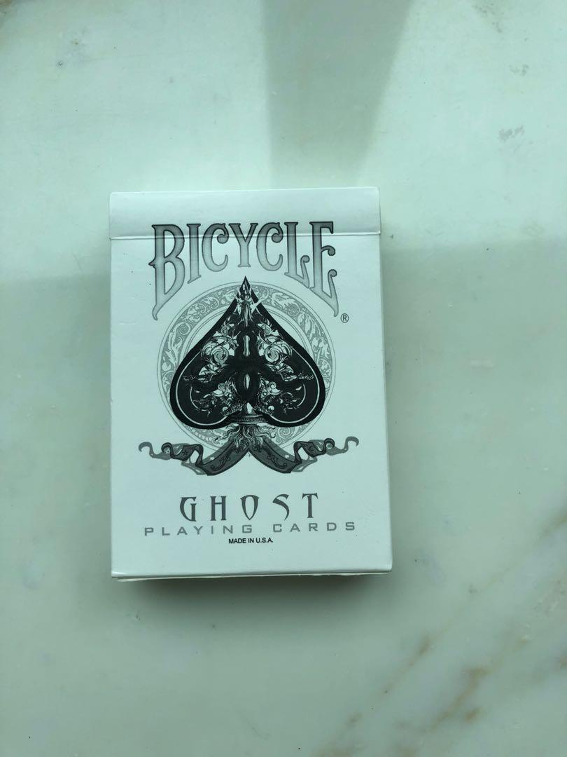 Bicycle ellusionist ghost playing cards cardistry cards for magic ...