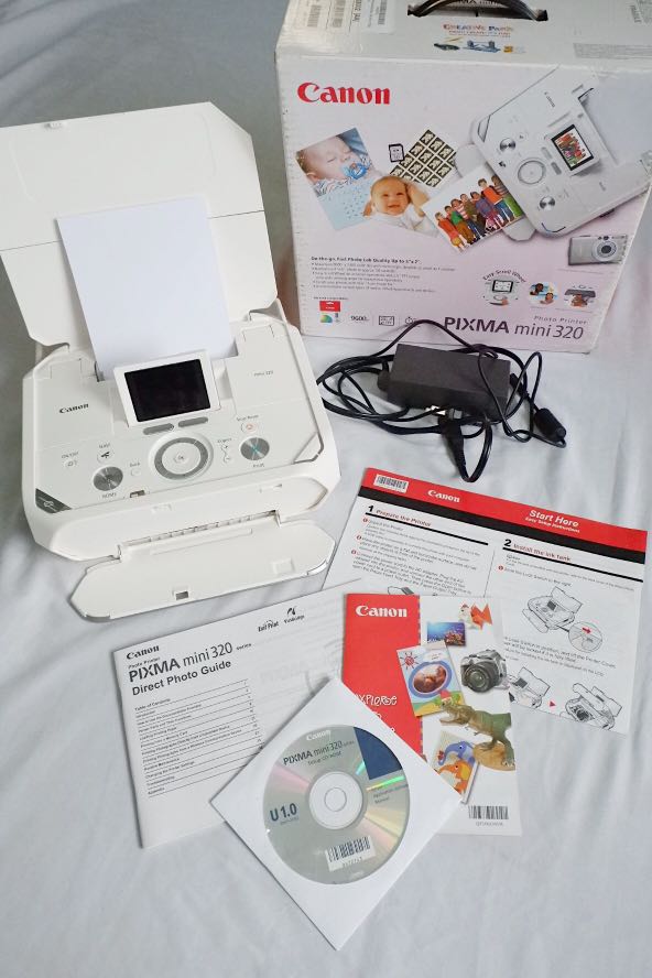 Canon Pixma mini 320 Photo printer, Computers & Tech, Printers ...