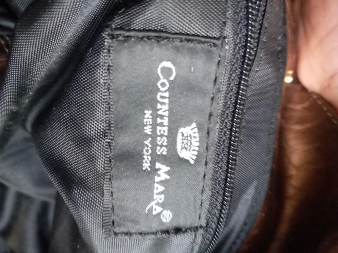 Countess Mara New York in Leather and Fabric Material in Patch Design ...