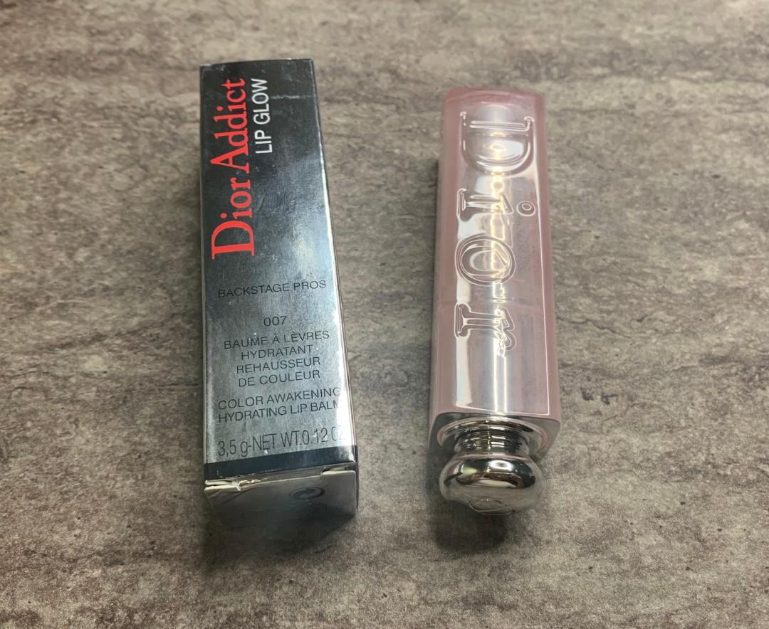 Dior Addict Lip Glow 007 Raspberry, Beauty & Personal Care, Face ...
