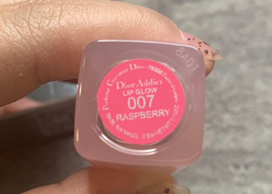 Dior Addict Lip Glow 007 Raspberry, Beauty & Personal Care, Face ...