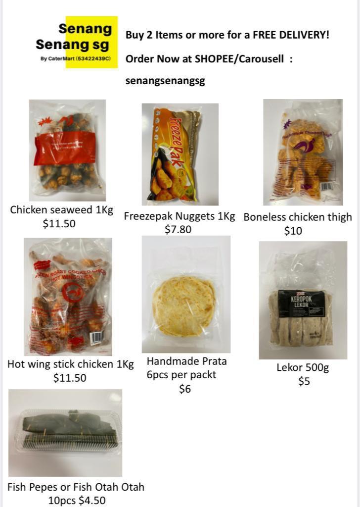 Frozen, Food & Drinks, Chilled & Frozen Food on Carousell