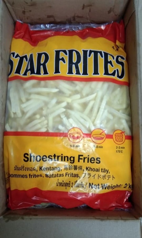 Frozen Star Frites French Fries, Food & Drinks, Local Eats on Carousell