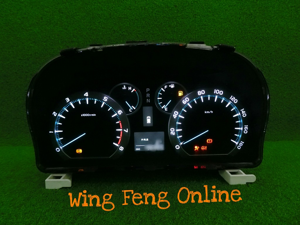 Genuine JDM Toyota Vellfire Alphard 20series Cluster Meter Speedometer ...