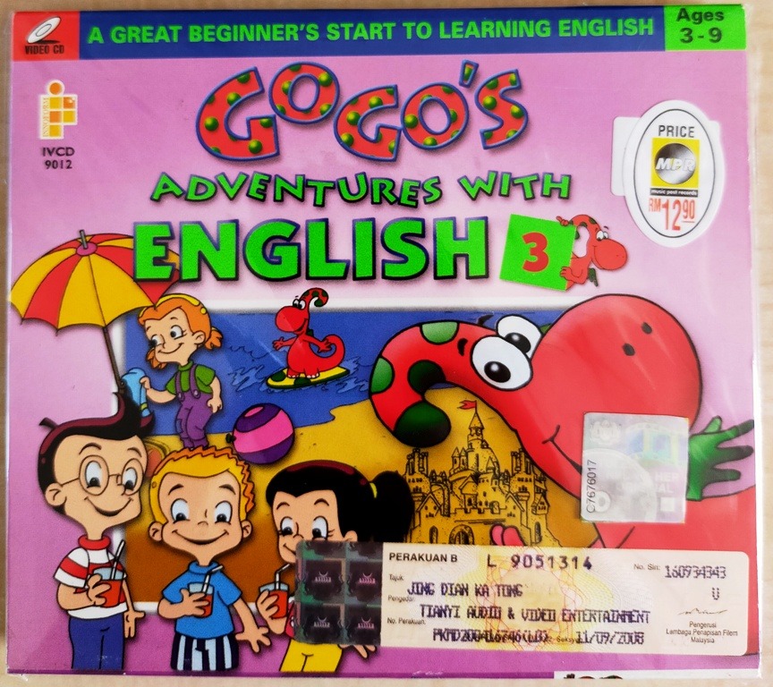 Gogo's Adventures With English Vol.4 VCD Age 3-9 A Great Beginner's ...