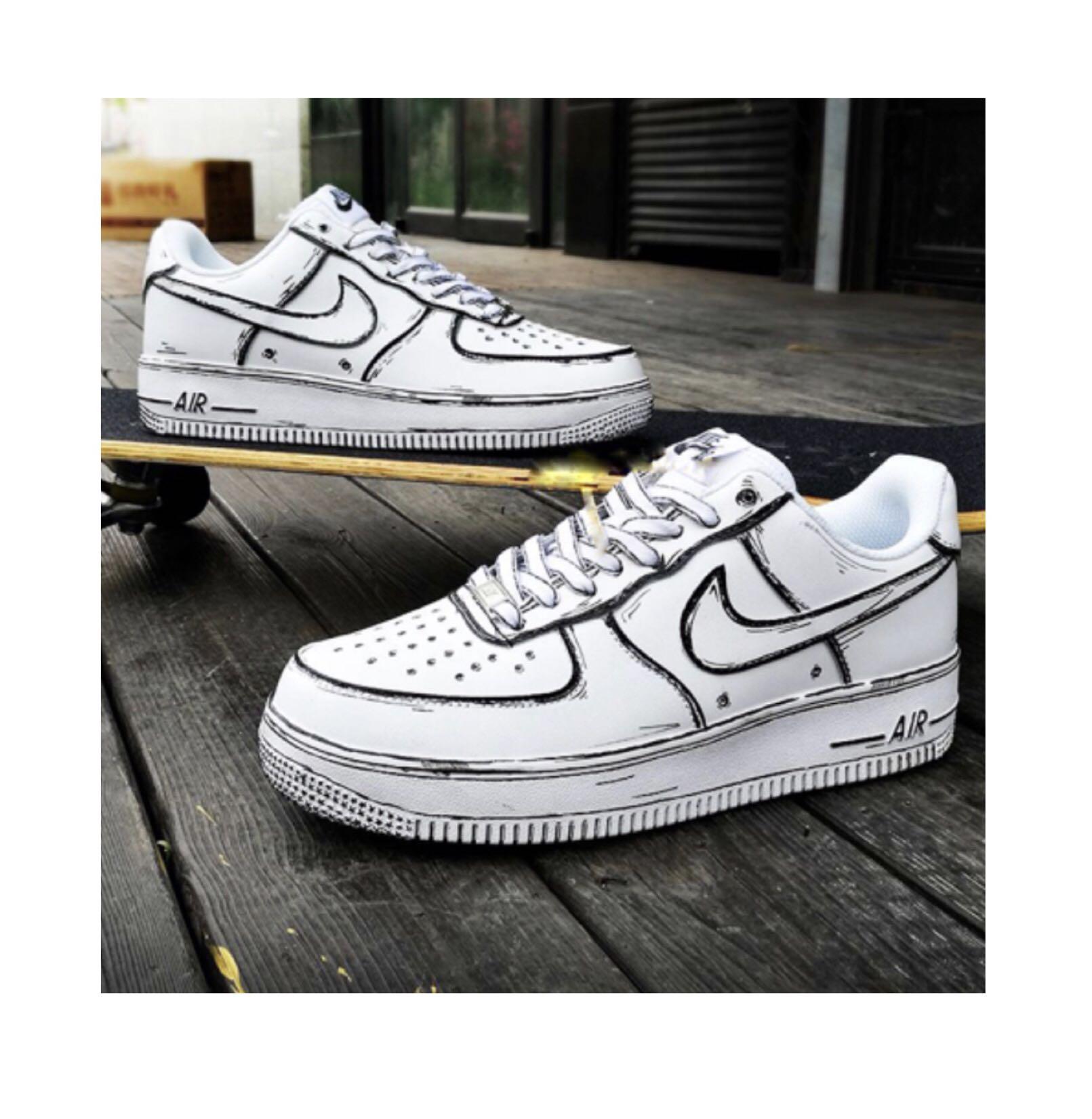 Hand Painted Shoe Designs, Women's Fashion, Footwear, Shoe inserts on ...