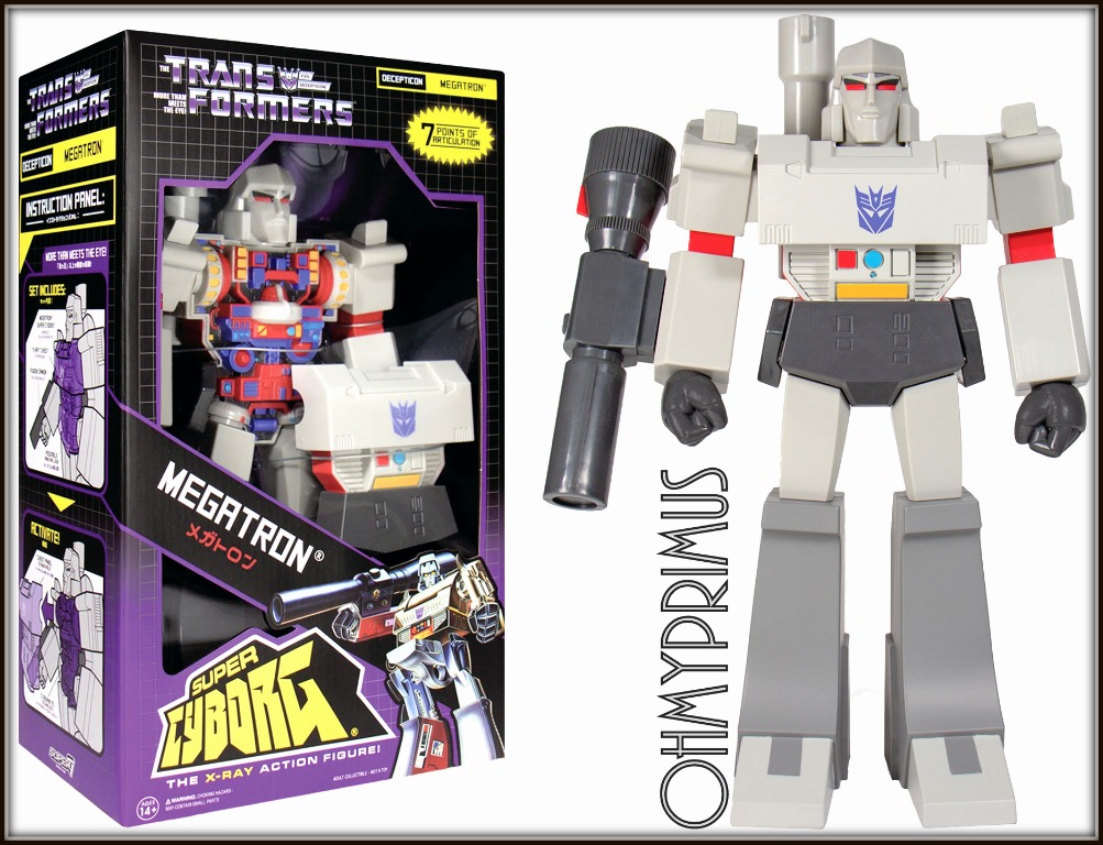 [IN STOCK] Super7 Super Cyborg - Transformers G1 - Megatron, Hobbies ...