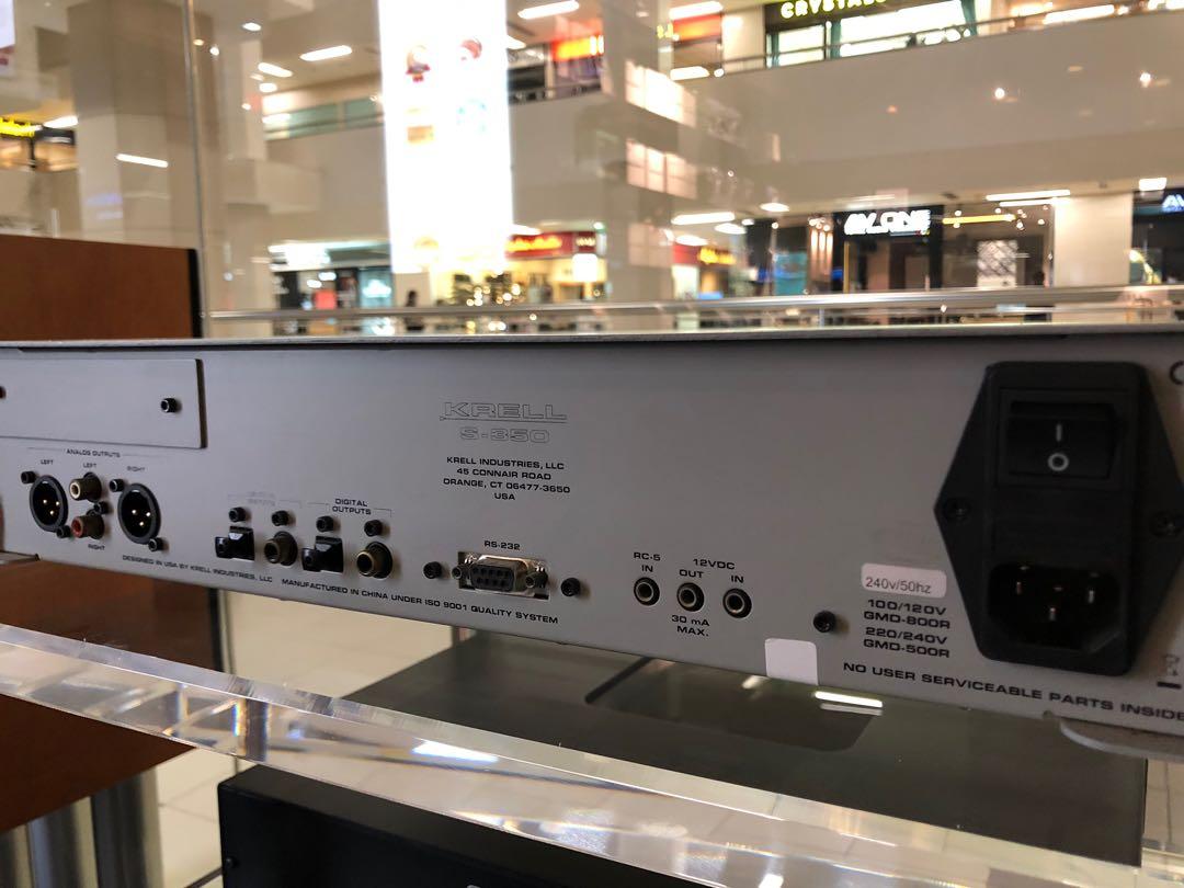 Krell S350 Hi-Fi CD Player, Audio, Portable Music Players on Carousell