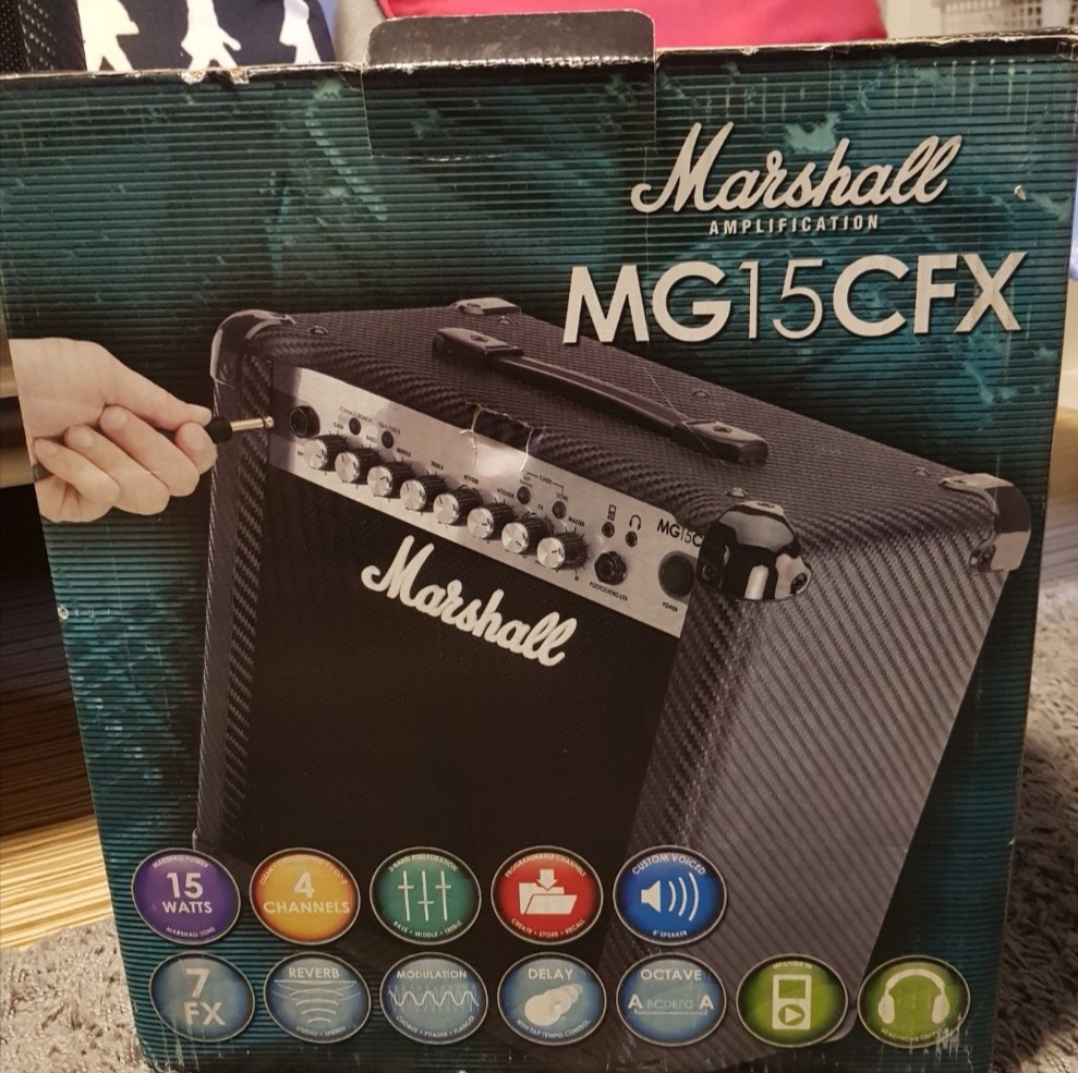 Marshall MG15CFX, Hobbies & Toys, Music & Media, Musical Instruments on ...