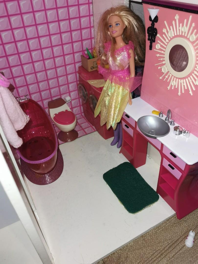 Mattel Barbie Toilet, Hobbies & Toys, Toys & Games on Carousell