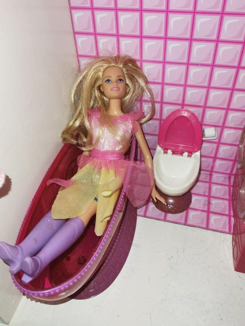 Mattel Barbie Toilet, Hobbies & Toys, Toys & Games on Carousell