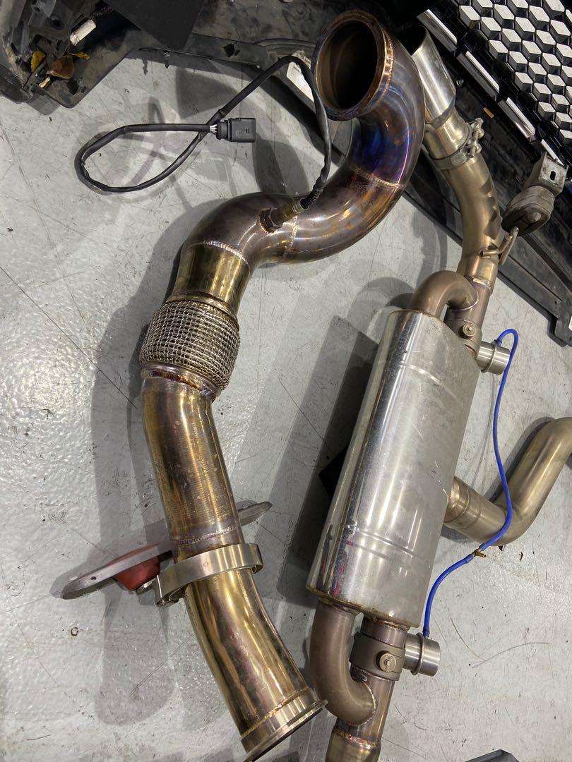 MK7 GTI custom valvetronic exhaust, Car Accessories, Accessories on ...