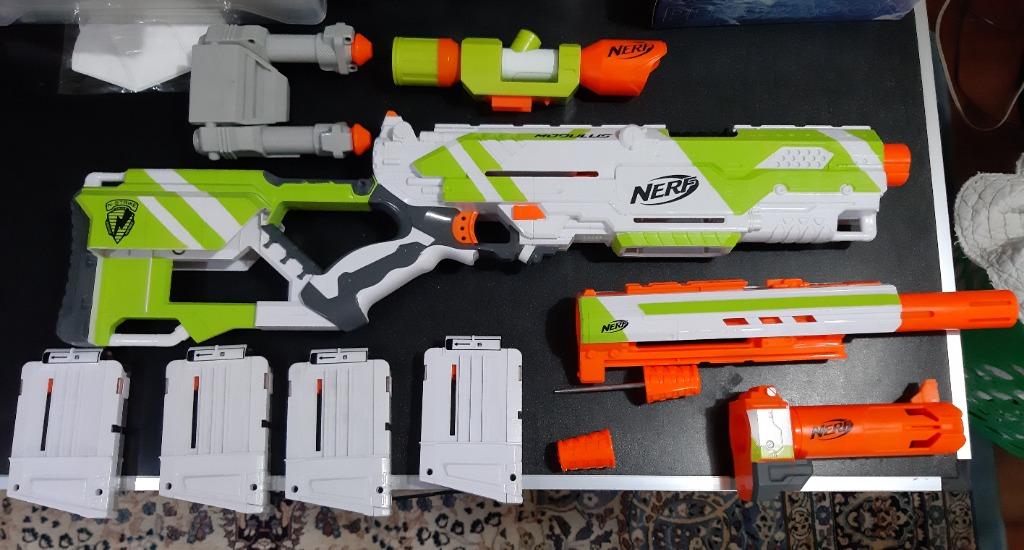 Nerf Modulus Longstrike, Hobbies & Toys, Toys & Games on Carousell