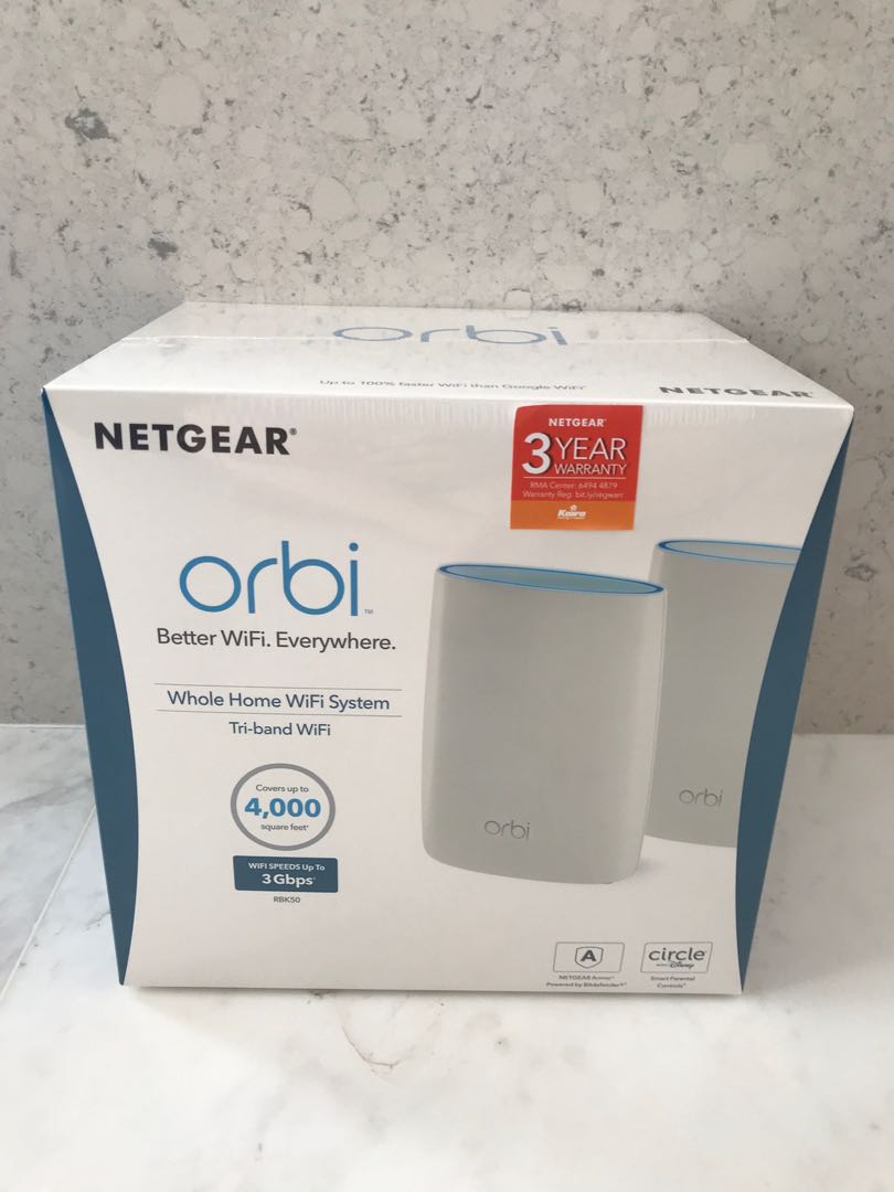 Netgear Orbi RBK50 (New), Computers & Tech, Parts & Accessories ...