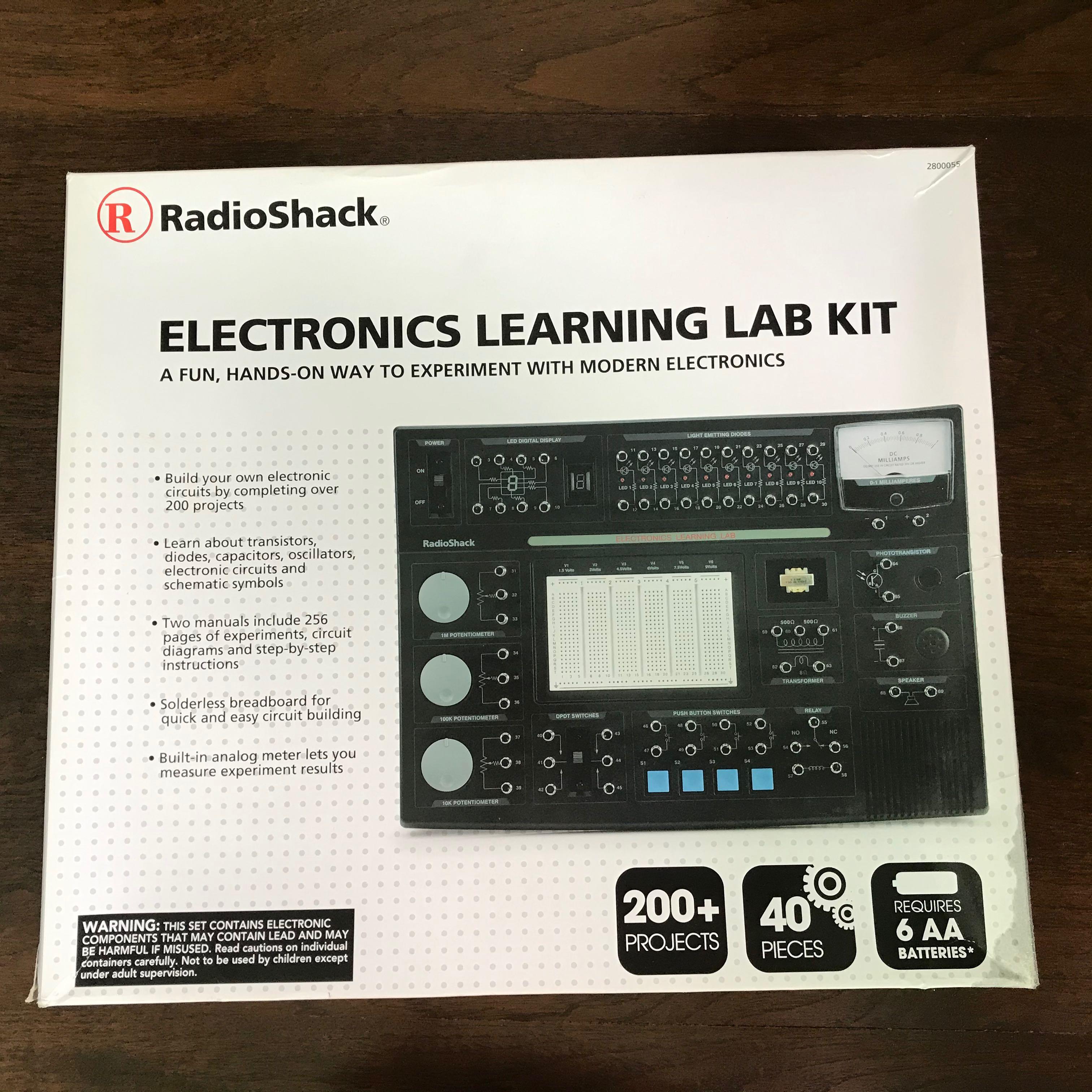 NEW radioshack electronic learning lab kit, Audio, Other Audio ...