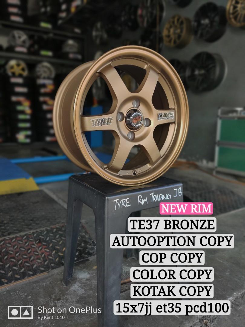 NEW TE37 AUTOOPTION COPY 15, Auto Accessories on Carousell