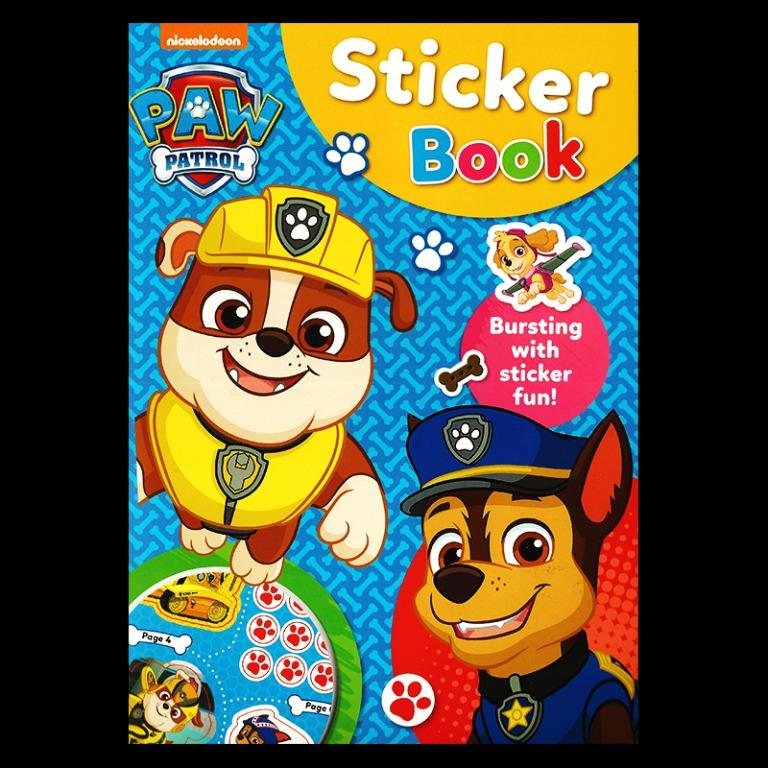 Nickelodeon Paw Patrol Sticker Book | Activity Book, Hobbies & Toys ...